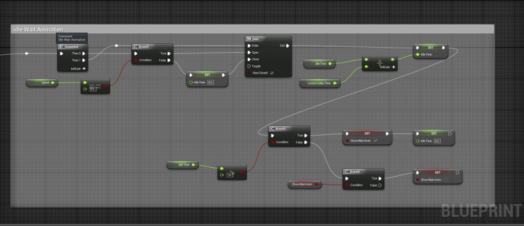 Blueprint for Cycling Multiple Idle Animations